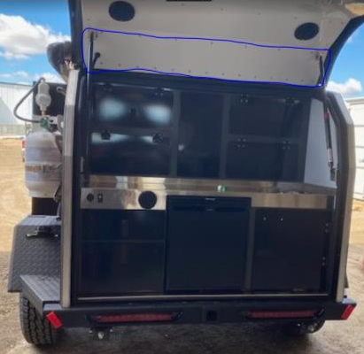 How to remove and replace my Pando 2.0/3.0 rear galley door upper hinge ...